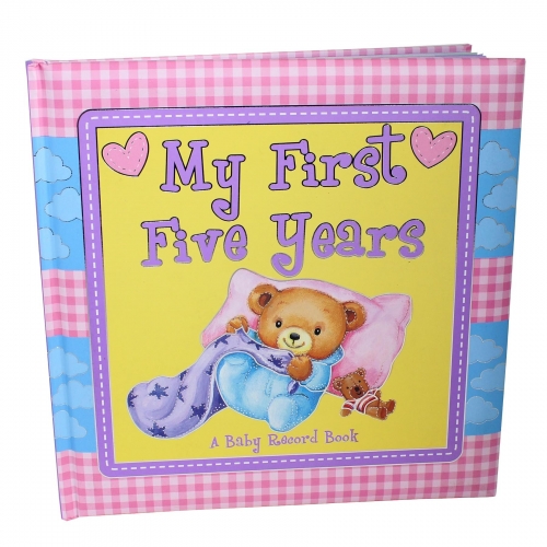 Baby Record Book, Baby Keepsake Diary, Padded ??My First Five Years