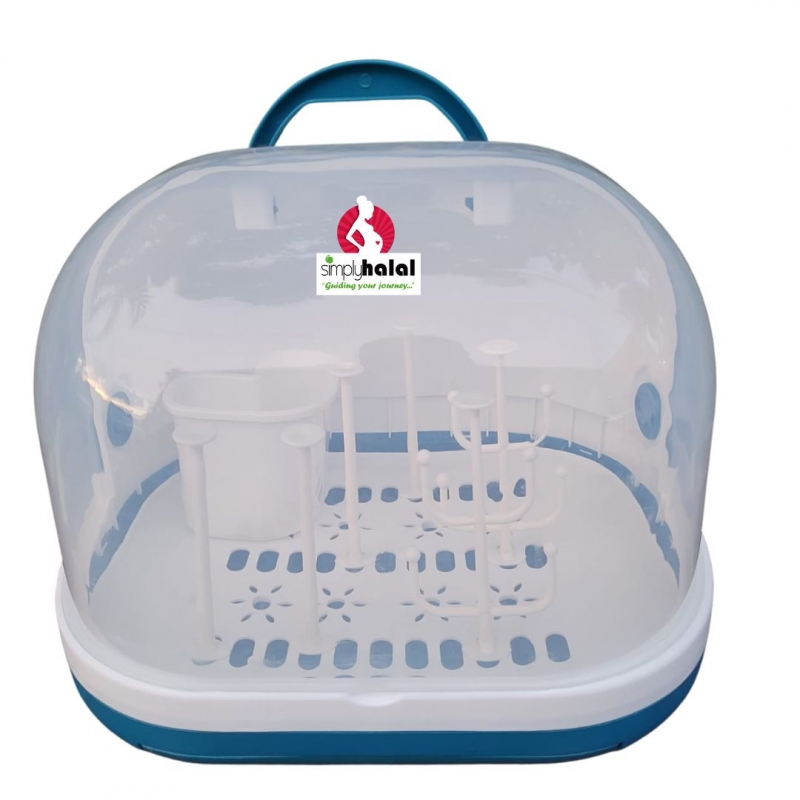 Portable Bottle Drying Racks with Anti-dust Cover